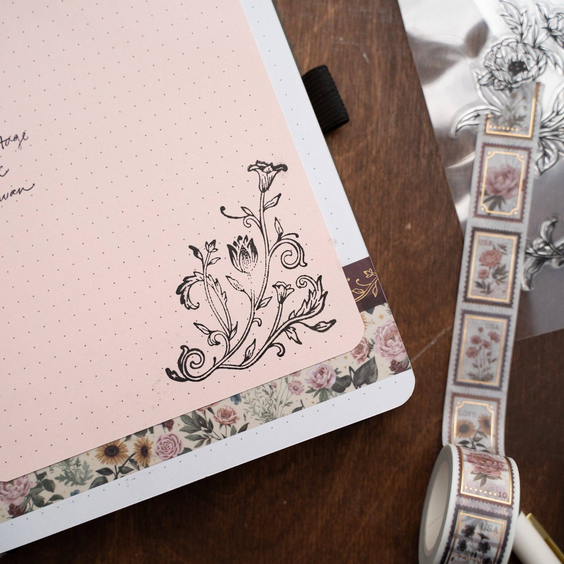 Archer and Olive - ANTIQUE FLORALS | Washi Tape Set – Beso Bisou LLC