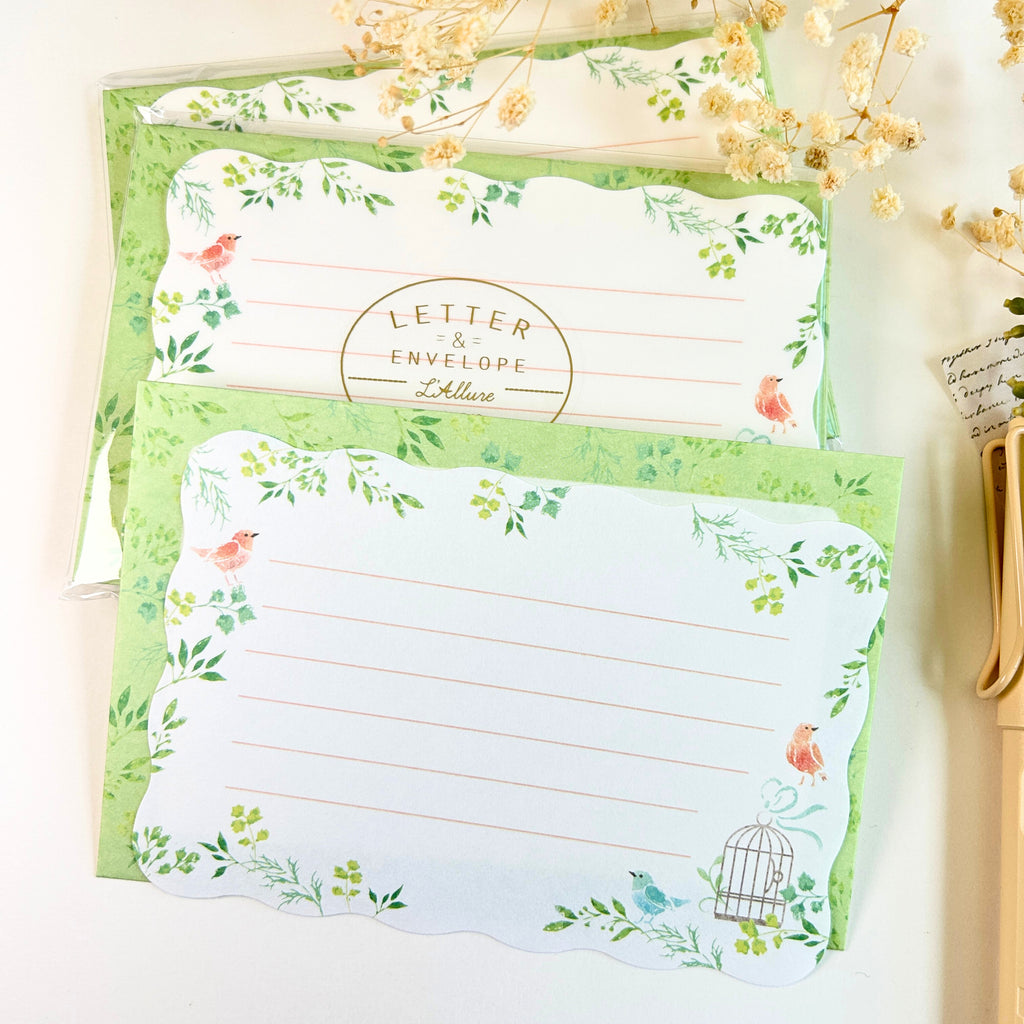 Lovely Birds Letter Writing Set – Beso Bisou