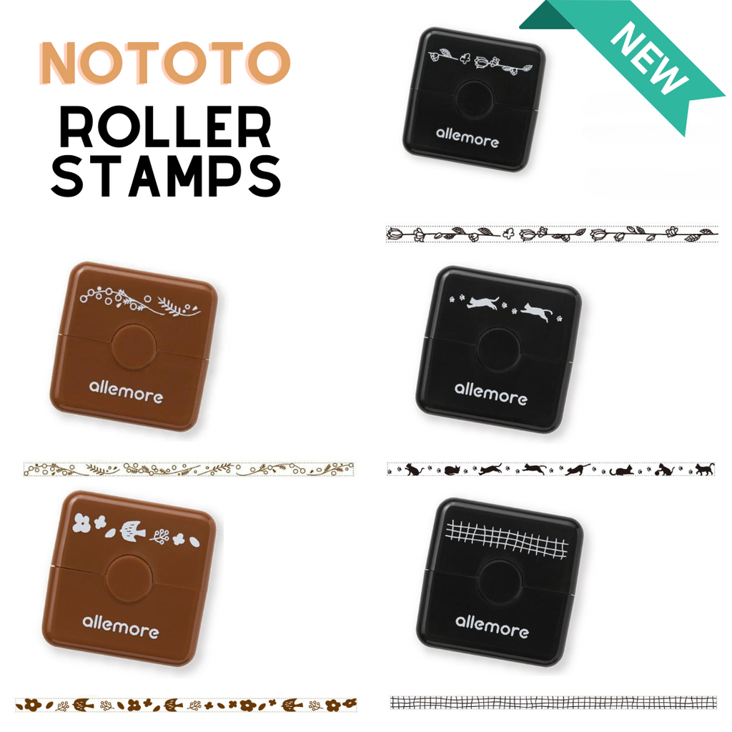 Nototo Roller Stamp Series - Various Designs – Beso Bisou