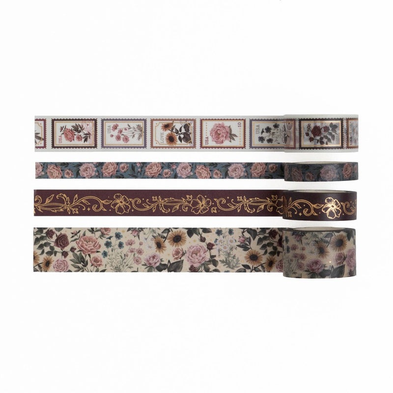 Archer and Olive - ANTIQUE FLORALS | Washi Tape Set – Beso Bisou LLC