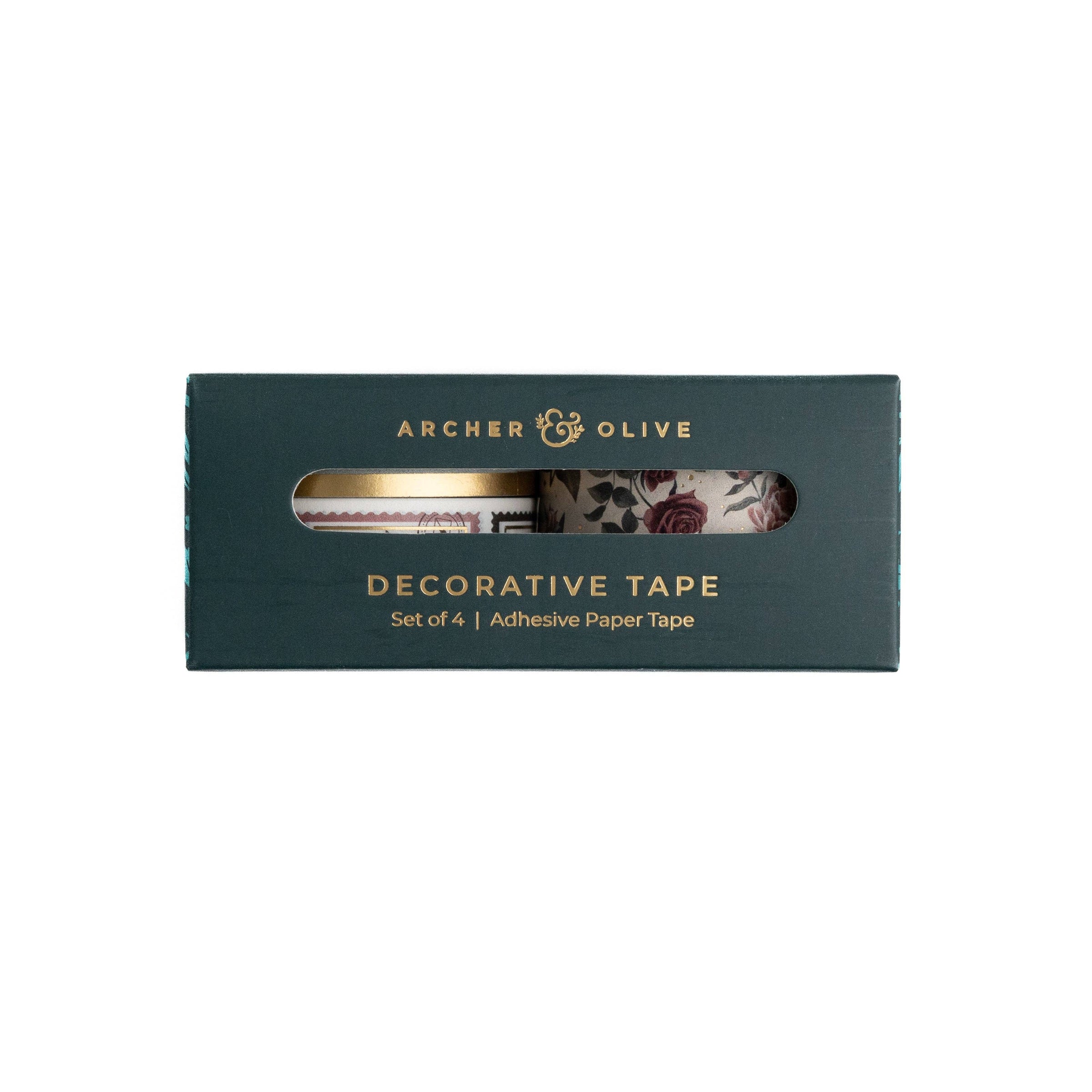 Archer and Olive - ANTIQUE FLORALS | Washi Tape Set – Beso Bisou LLC